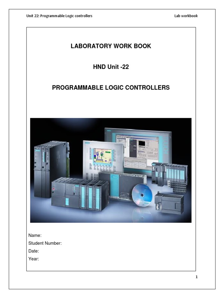 PLC-work Book - 19 - 05 - 2018 | Download Free PDF | Programmable Logic ...