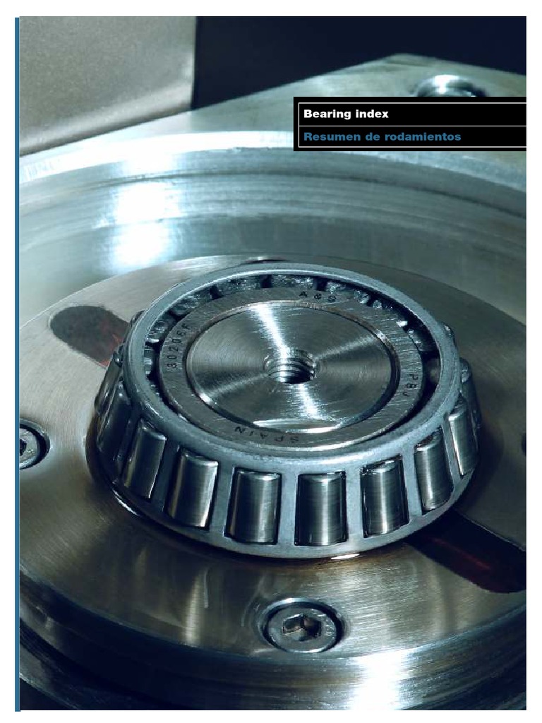 Bearing index guide | PDF | Bearing (Mechanical) | Mechanical Engineering