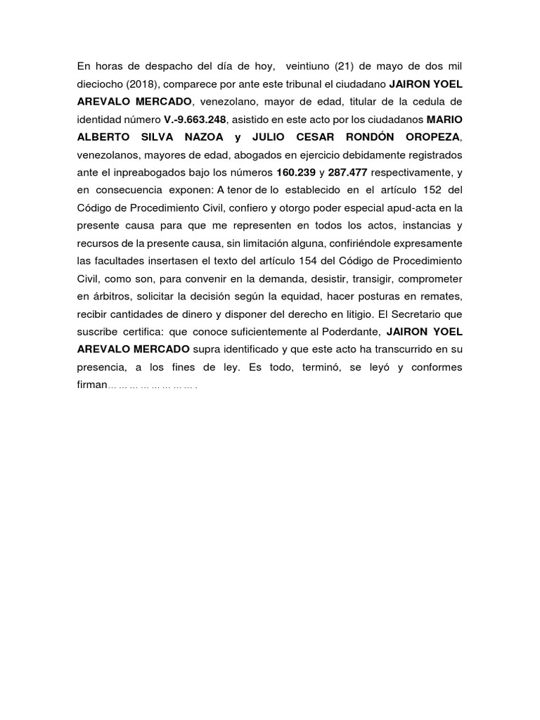 Modelo de Poder Apud Acta | PDF