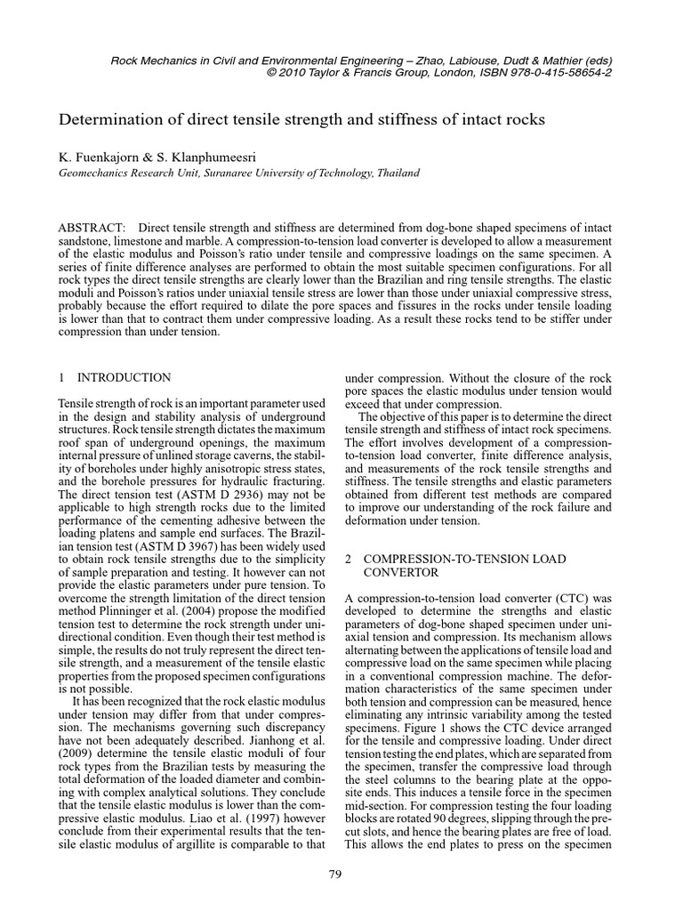 ISRM-EUROCK-2010-012 - Determination of Direct Tensile Strength and ...