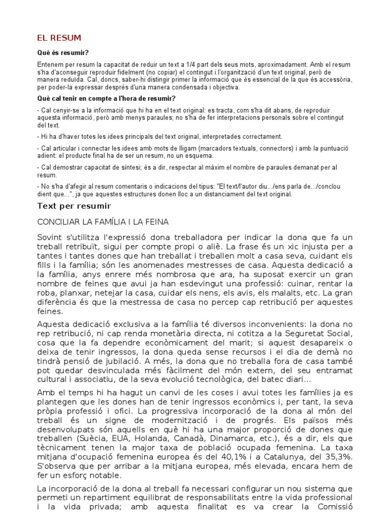 El Resum | PDF