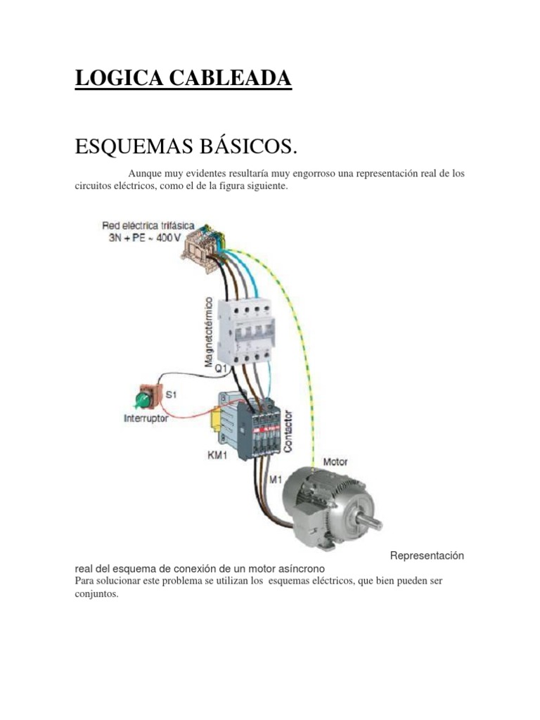 Logica Cableada | PDF | Ingeniería mecánica | Ingenieria Eléctrica