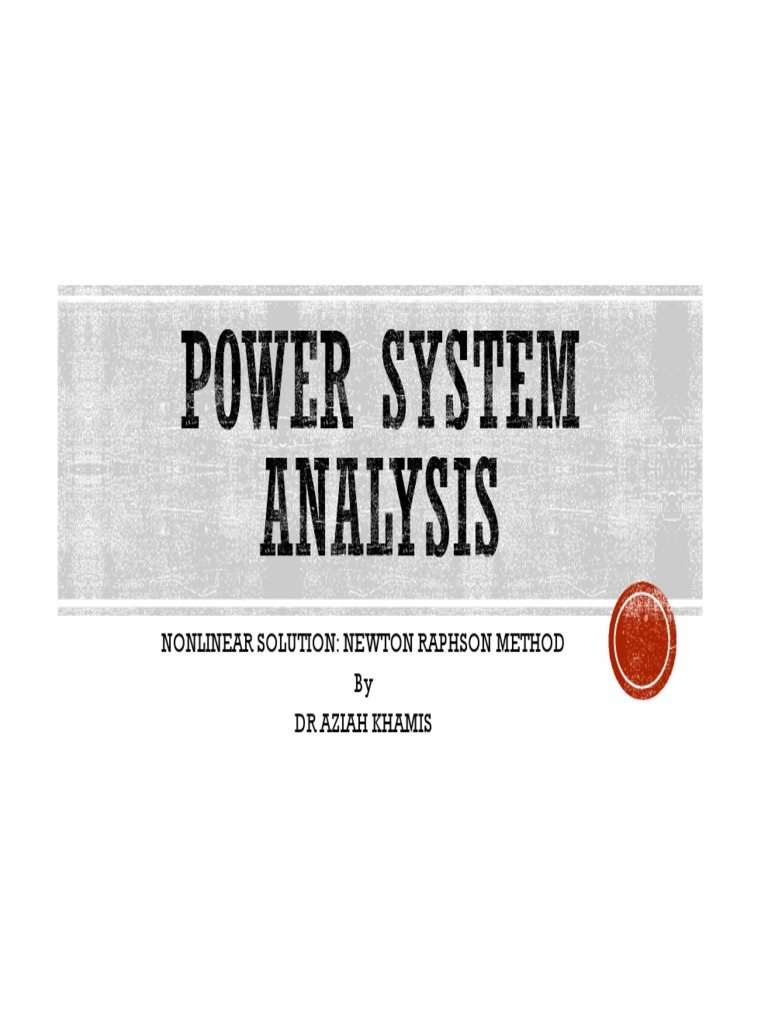 Newton Raphson Method Pdf Algebra Mathematical Objects