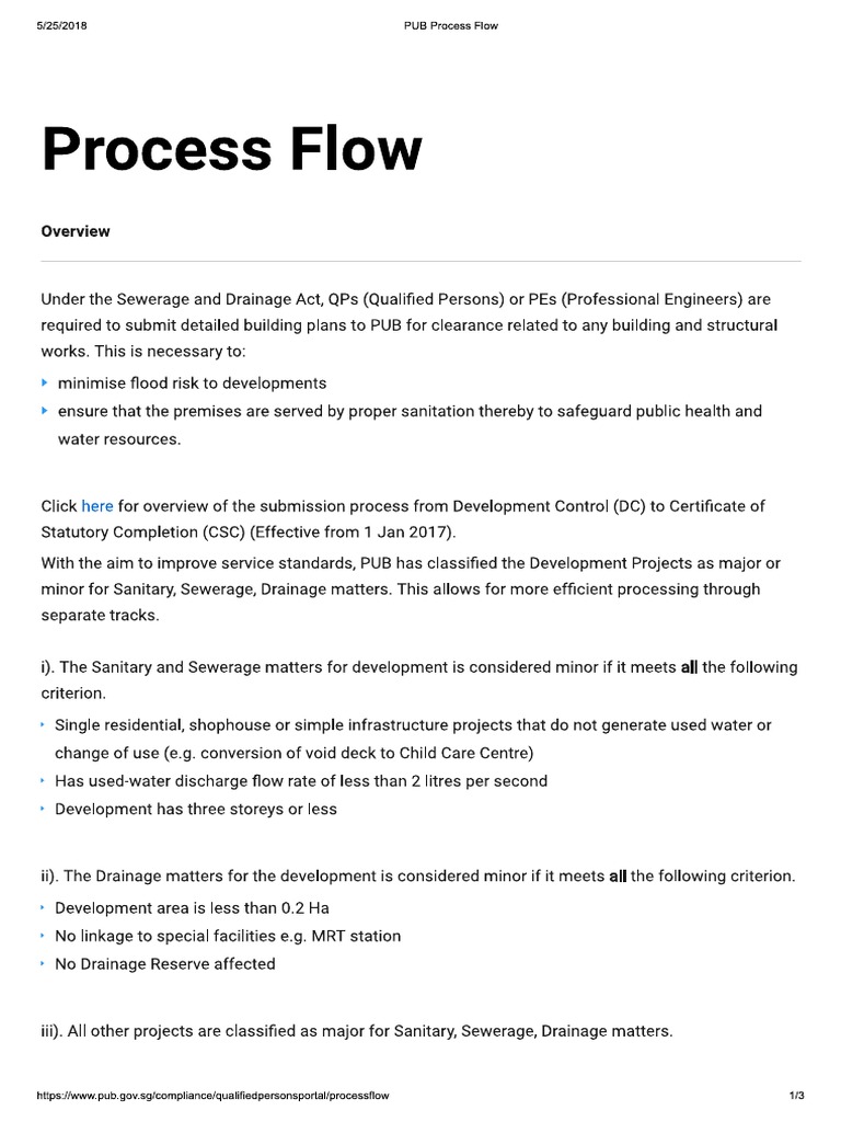 1.0 PUB Process Flow | PDF | Chess