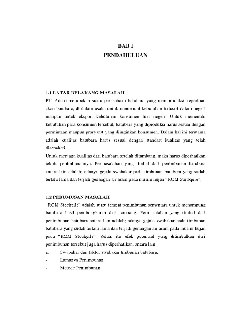 Proposal Eko Tanpa Data | PDF