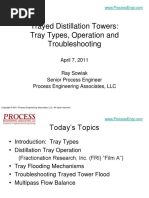 Distillation Column Flooding Analysis | PDF | Liquids | Distillation