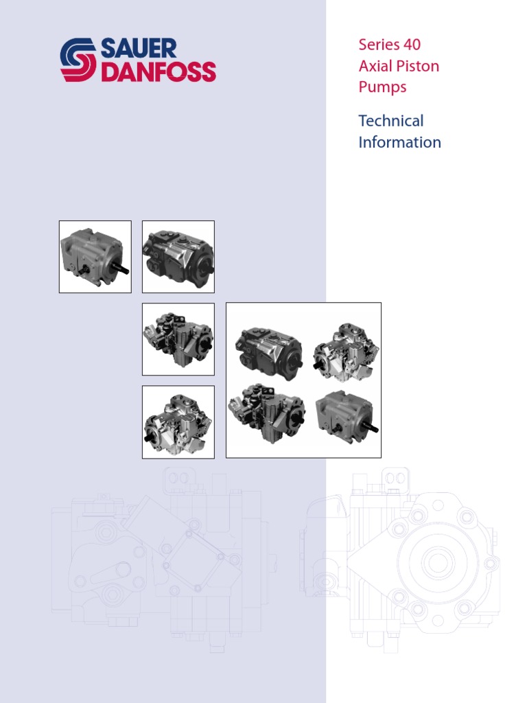 Sundstrand Series 40 Pump Technical Info PDF | PDF | Pump | Portable ...