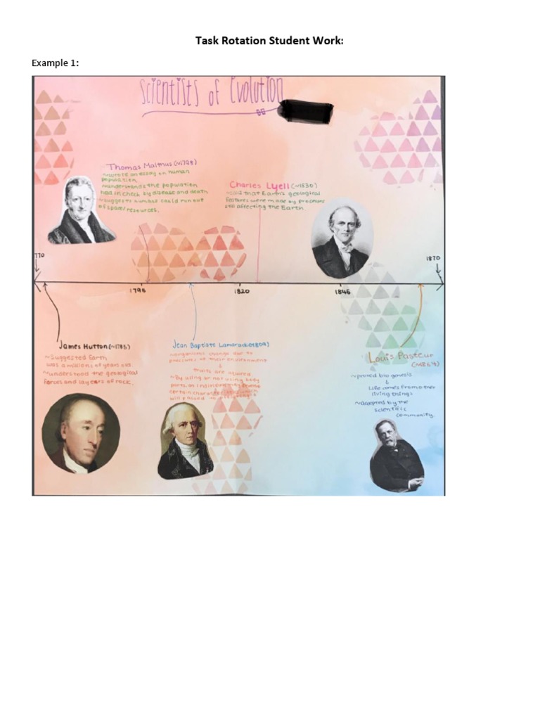 Task Rotation Student Work | PDF