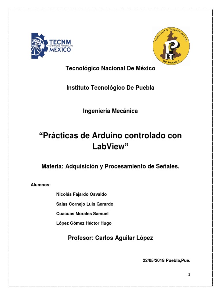 Actividades LAbview Arduino LINX | PDF | Arduino | Ambiente de desenvolvimento integrado
