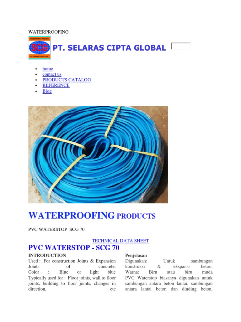 Jenis Waterproofing | PDF