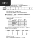 10 Ejercicios de Pert y CPM | PDF | Tecnología e ingeniería