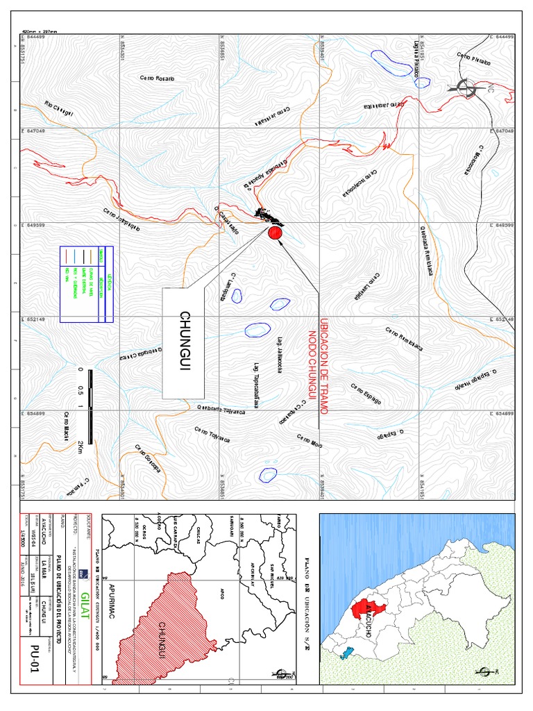 Modelo Plano de Ubicacion CIRA | PDF