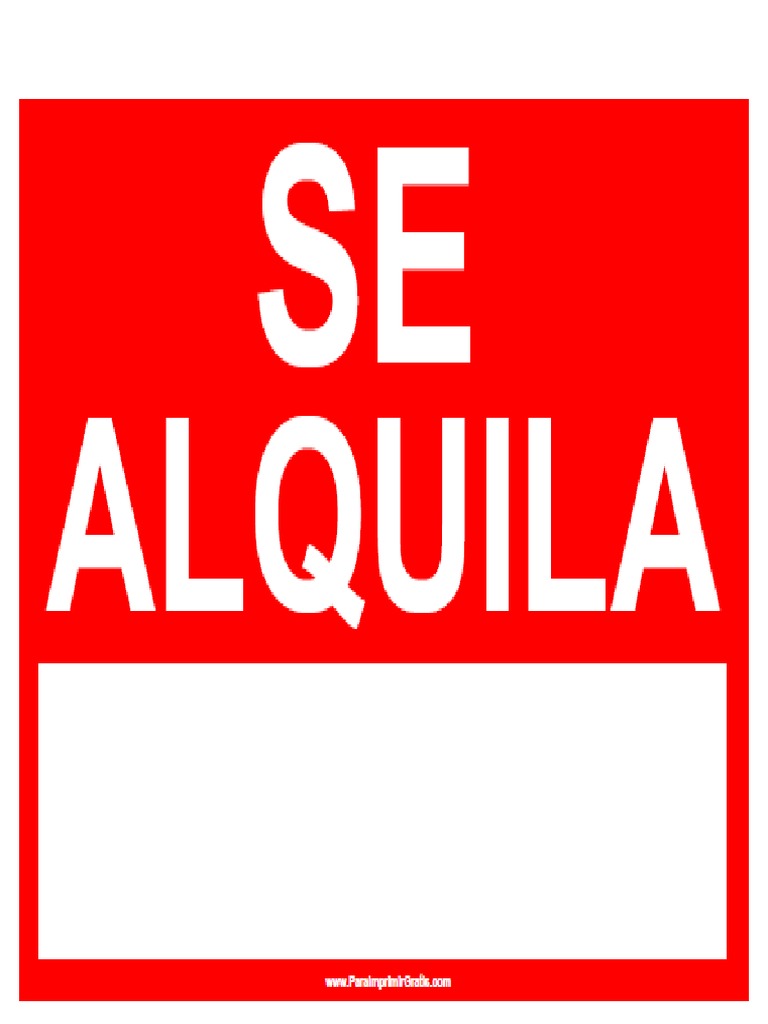 Se Alquila | PDF