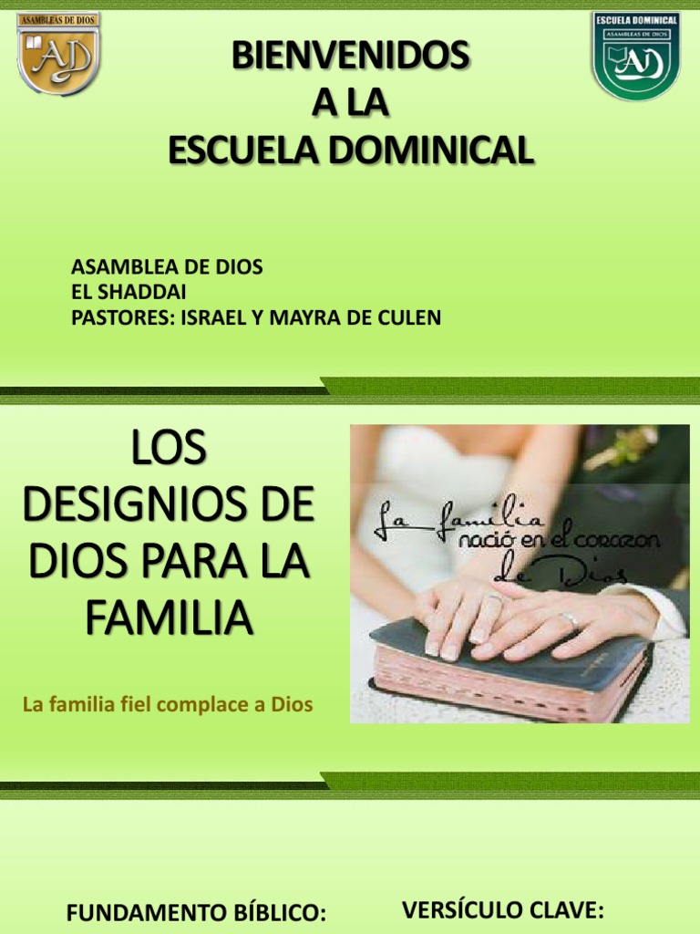 Los Designios de Dios para La Familia Normal | PDF | Matrimonio ...
