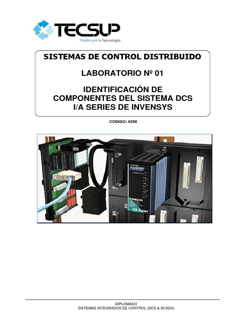 2018 Laboratorio 01 DCS FCS Hardware DCS | PDF | Scada | Microprocessor