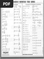 Formulario de Cálculo Diferencial e Integral PDF | PDF | Integral | Logaritmo