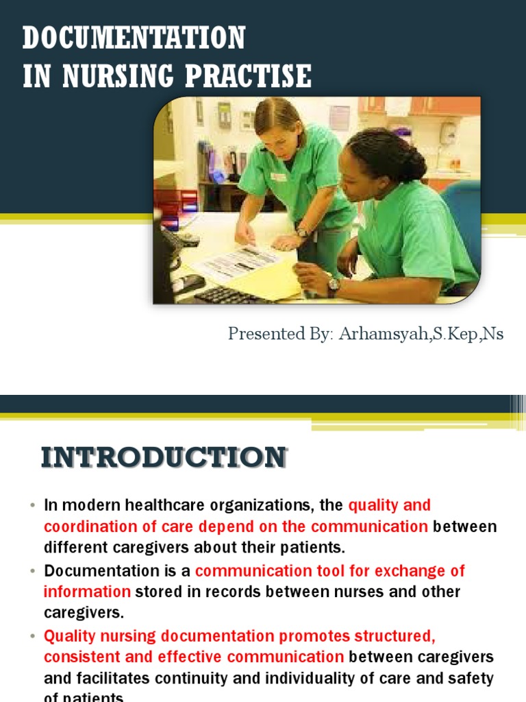 Nursing Documentation | PDF | Nursing | Patient