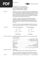 Kathon CG Tds | PDF | Microbiology