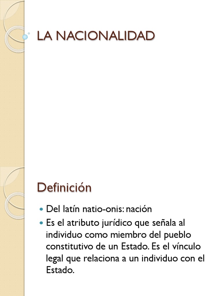 La Nacionalidad | Nacionalidad | Naturalización | Prueba gratuita de 30 ...