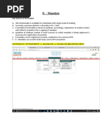 Manage SBI Card e-Mandates Guide | PDF