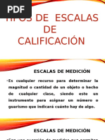 Escala o Escalograma de Guttman | PDF | Medición | Actitud (psicología)