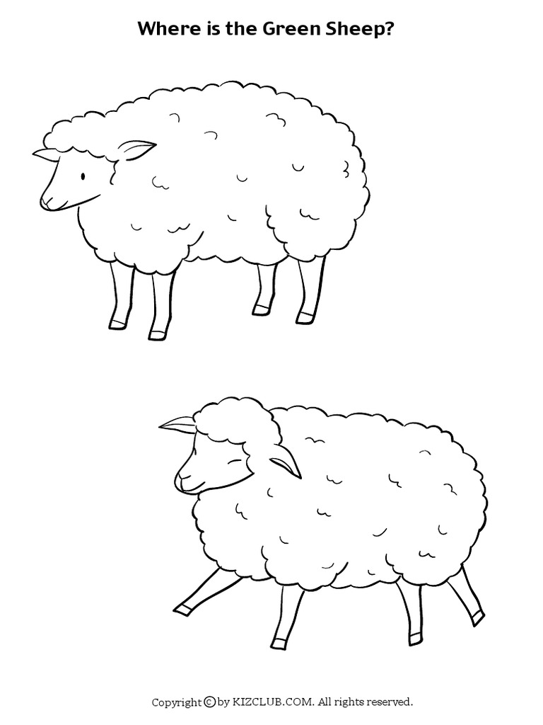 Where Is The Green Sheep? | PDF