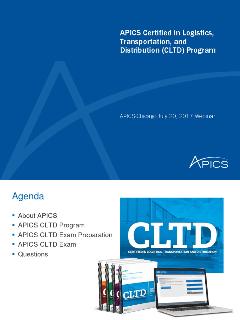 APICS Chicago CLTD One Year After Introduction Webinar 07202017 | PDF ...