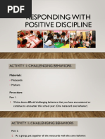 Positive Discipline | PDF | Teachers | Applied Psychology