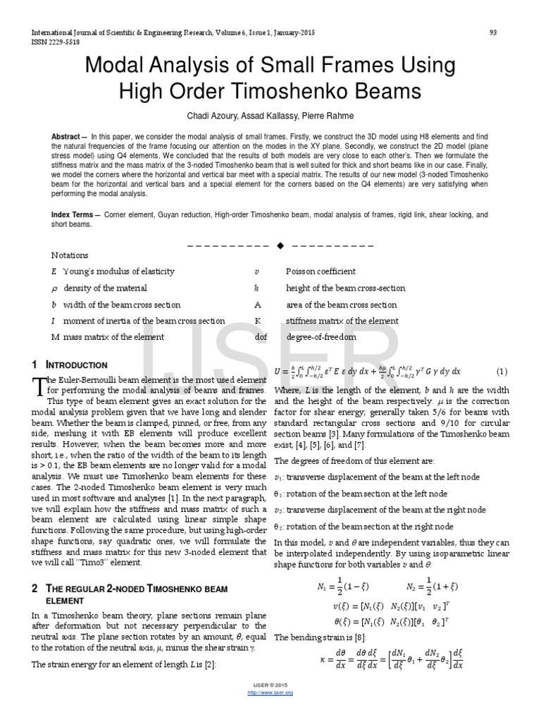 Tich Phan Ma Tran | PDF | Beam (Structure) | Finite Element Method