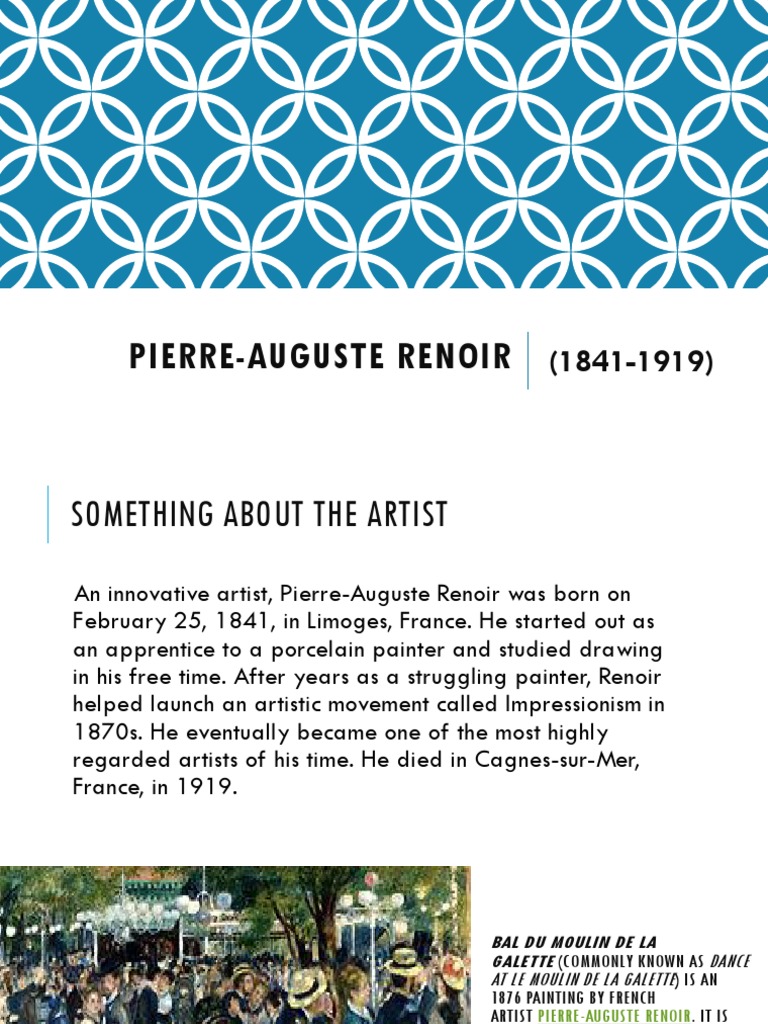 Pierre Auguste Renoir | PDF