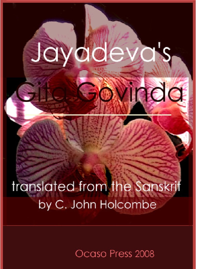 Jayadeva Gita Govinda Translation | PDF | Metre (Poetry)