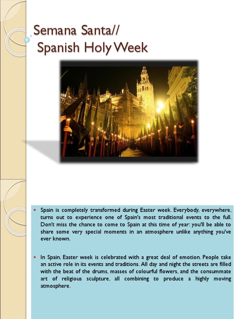 Spanish Holy Week | PDF | Cuisine | Cooking