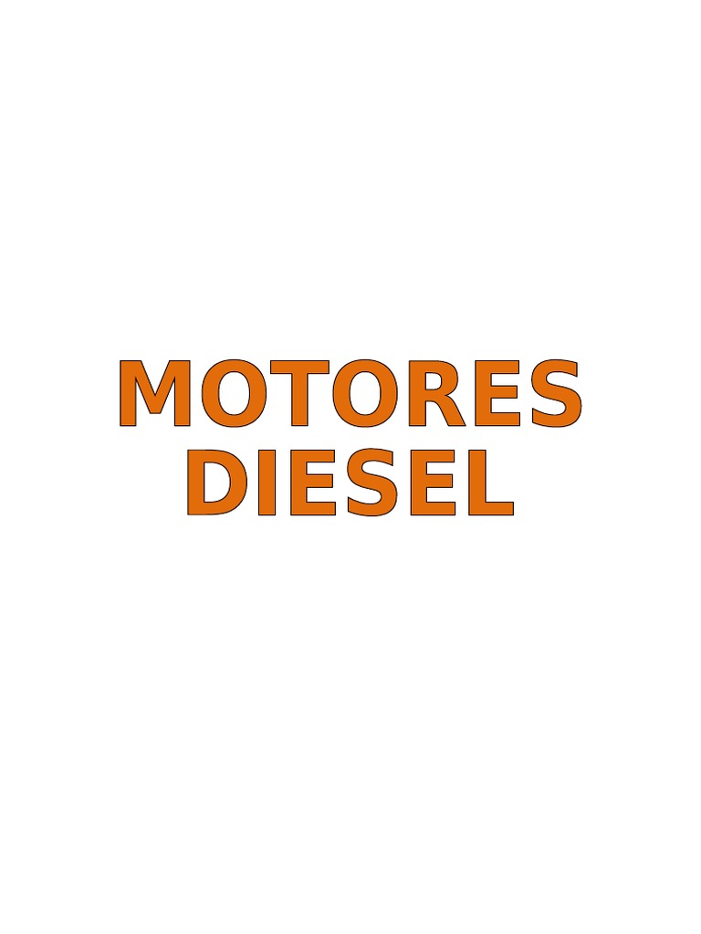 Curso Motor Diesel | Download grátis PDF | Pistão | Motor a diesel