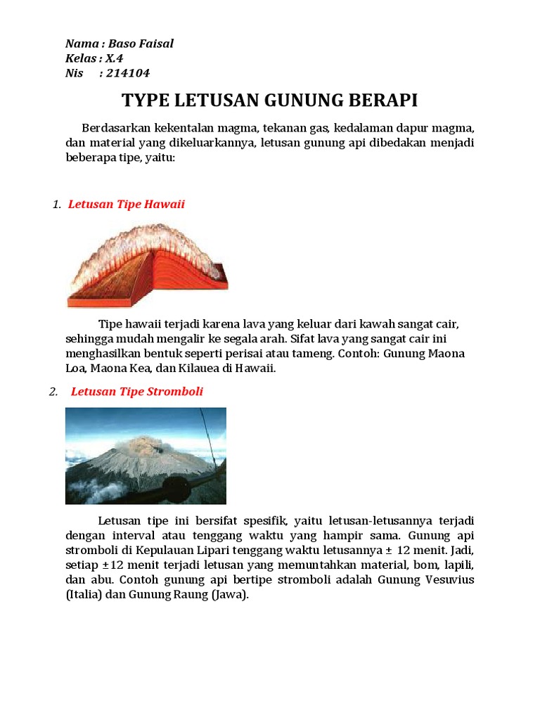 Tipe Gunung | PDF