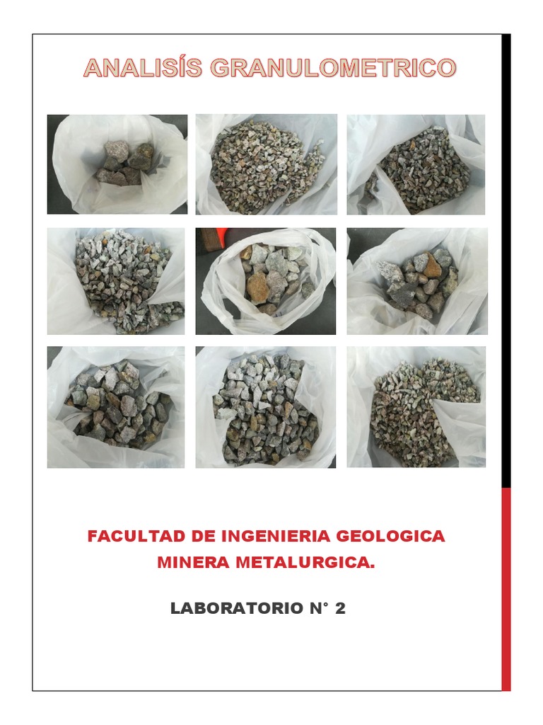 GRANULOMETRIA | Enseñanza de matemática | Análisis matemático