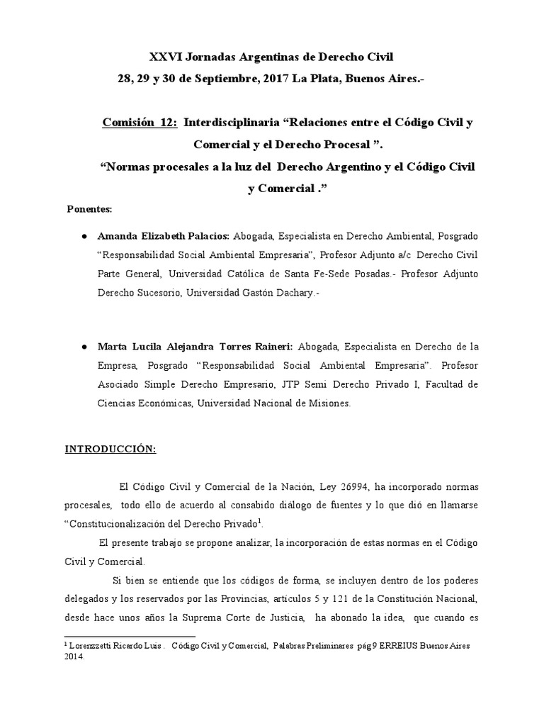 Palacios Amanda Elizabeth y Torres Raineri Marta Lucila Alejandra | PDF ...