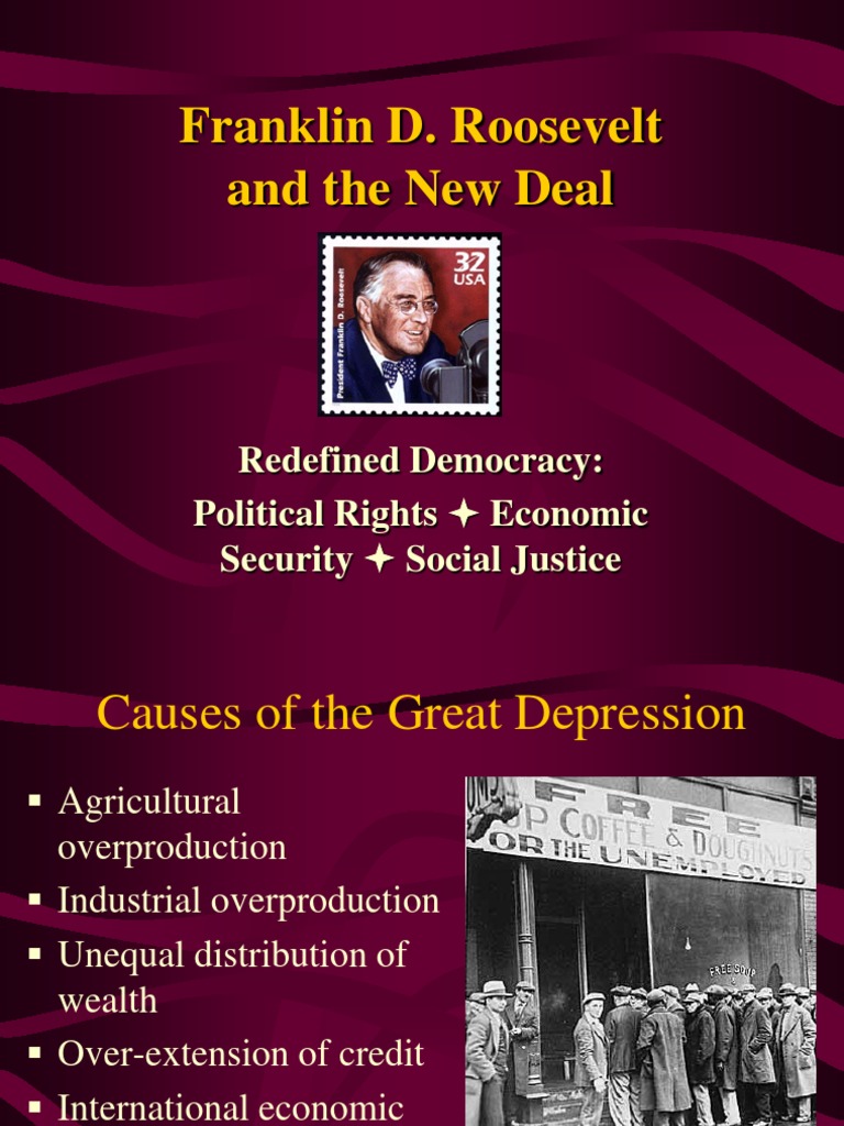FDR New Deal | PDF | New Deal | Franklin D. Roosevelt