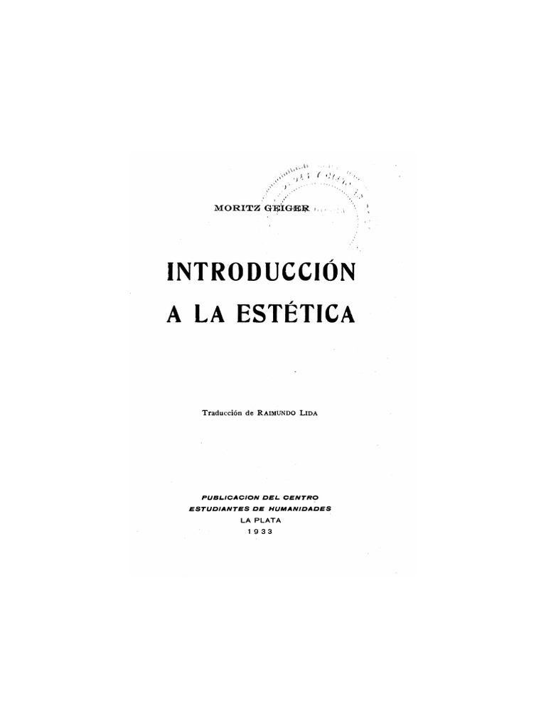 Estetica, Introduccion | PDF | Esencia | Metafísica