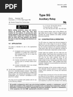 General Electric HFA51 Relay Overview | PDF | Relay | Resistor