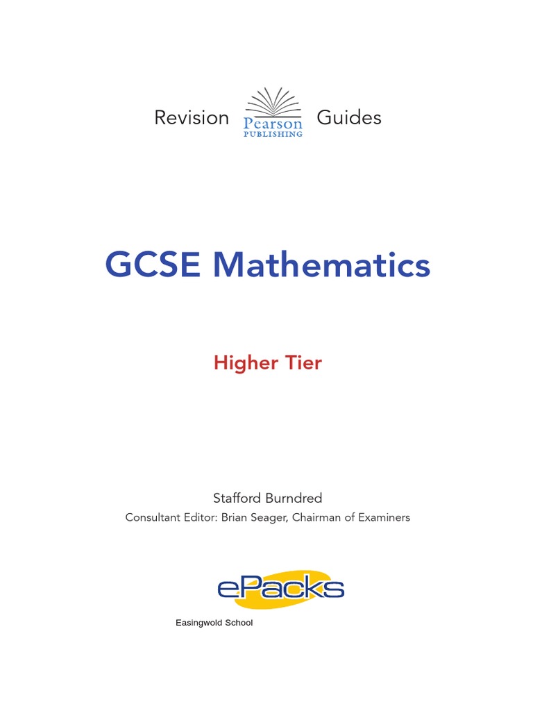 GCSE Maths Revision Higher PDF | PDF | Area | Trigonometric Functions