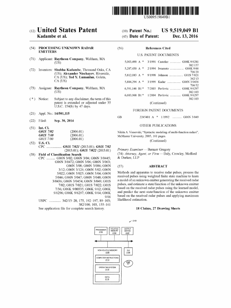 United States Patent: (10) Patent No.: (45) Date of Patent | Download ...
