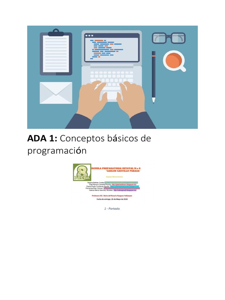 Ada 1 Conceptos Básicos de Programación | PDF | Informática