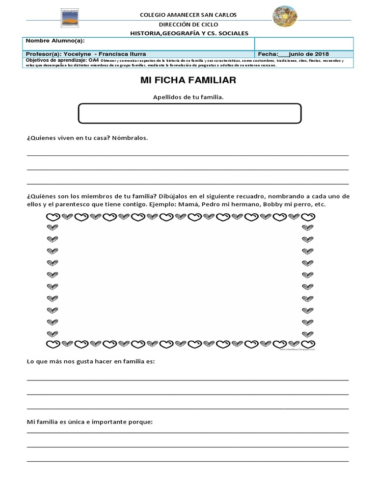 Ficha Familiar | PDF