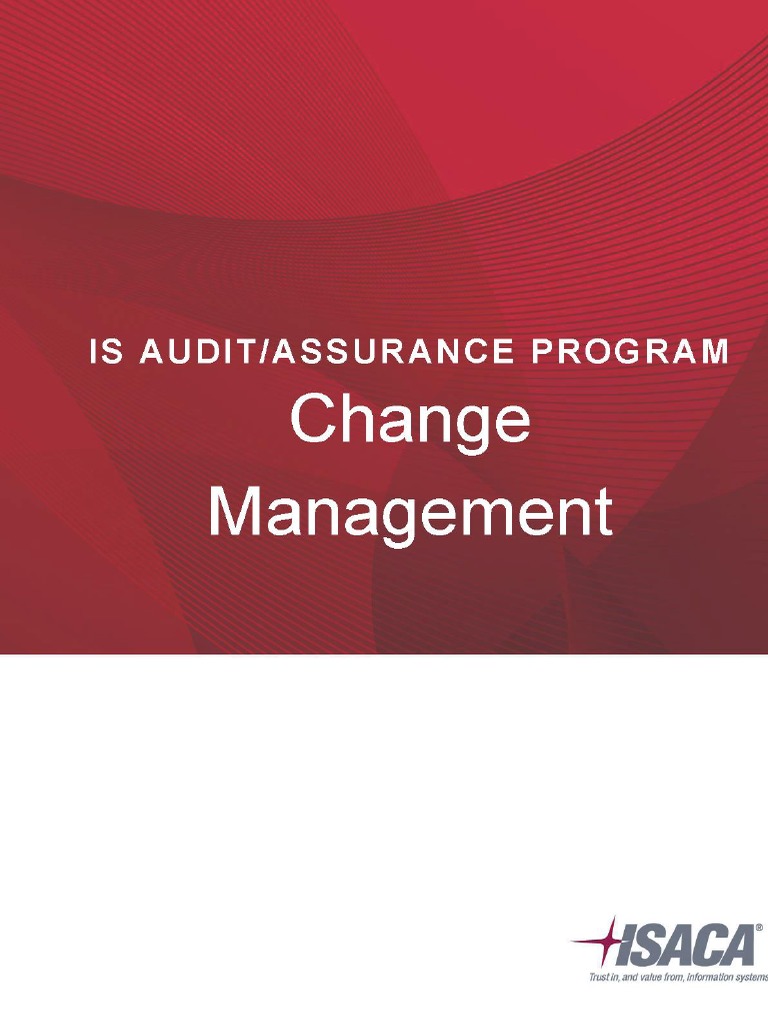 Change Management Audit Program - Final | PDF | Change Management | Audit
