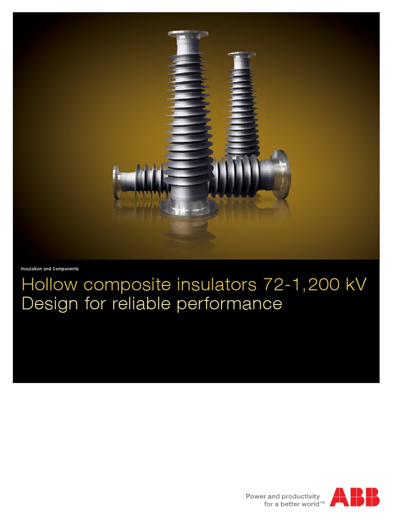 ABB Hollow Composite Insulators - Brochure en | PDF | Insulator ...