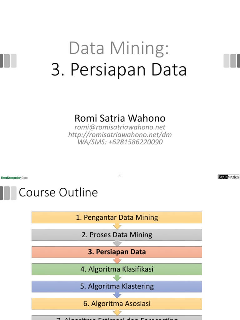 Preprocessing Techniques for Effective Data Mining: A Case Study on Missing, Noisy, and ...