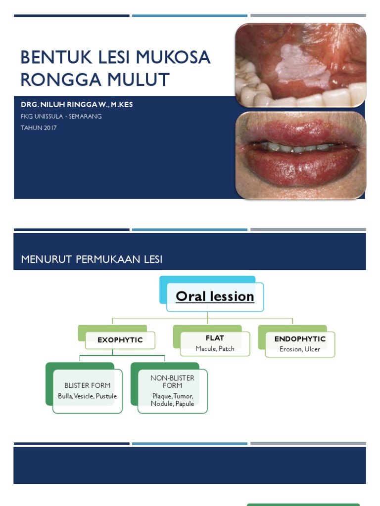 KP - Bentuk Lesi Mukosa Oral | PDF