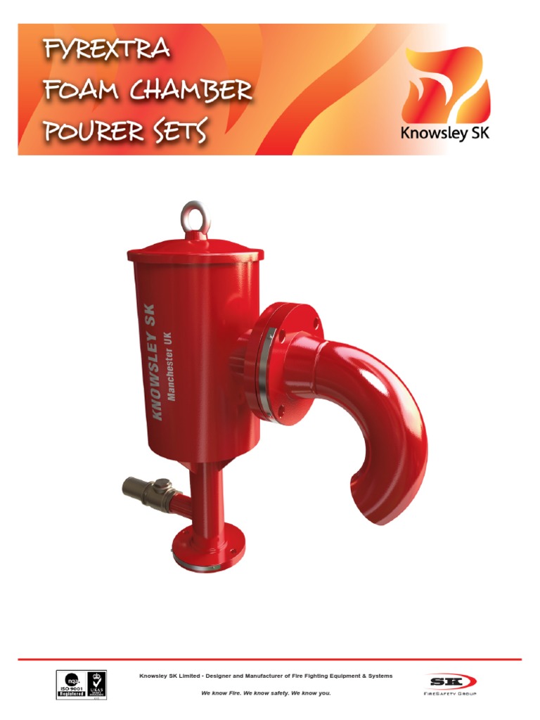 Foam Chamber Data Sheet | PDF | Gases | Chemical Engineering