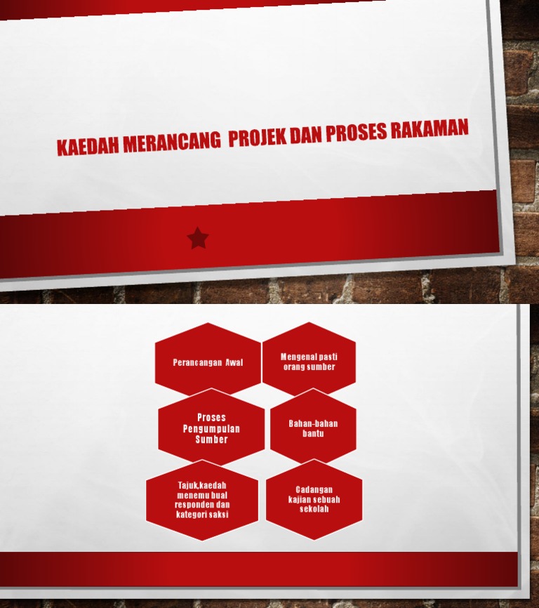 Kaedah Merancang Projek Dan Proses Rakaman | PDF