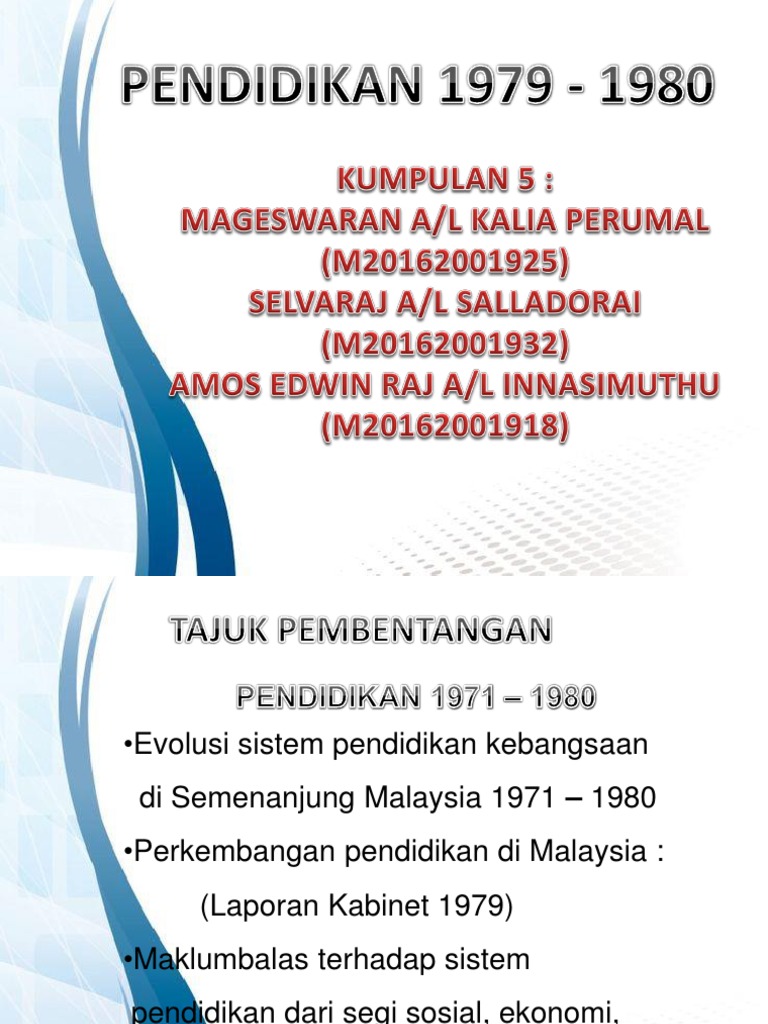 Pembentangan Kumpulan 5 | PDF